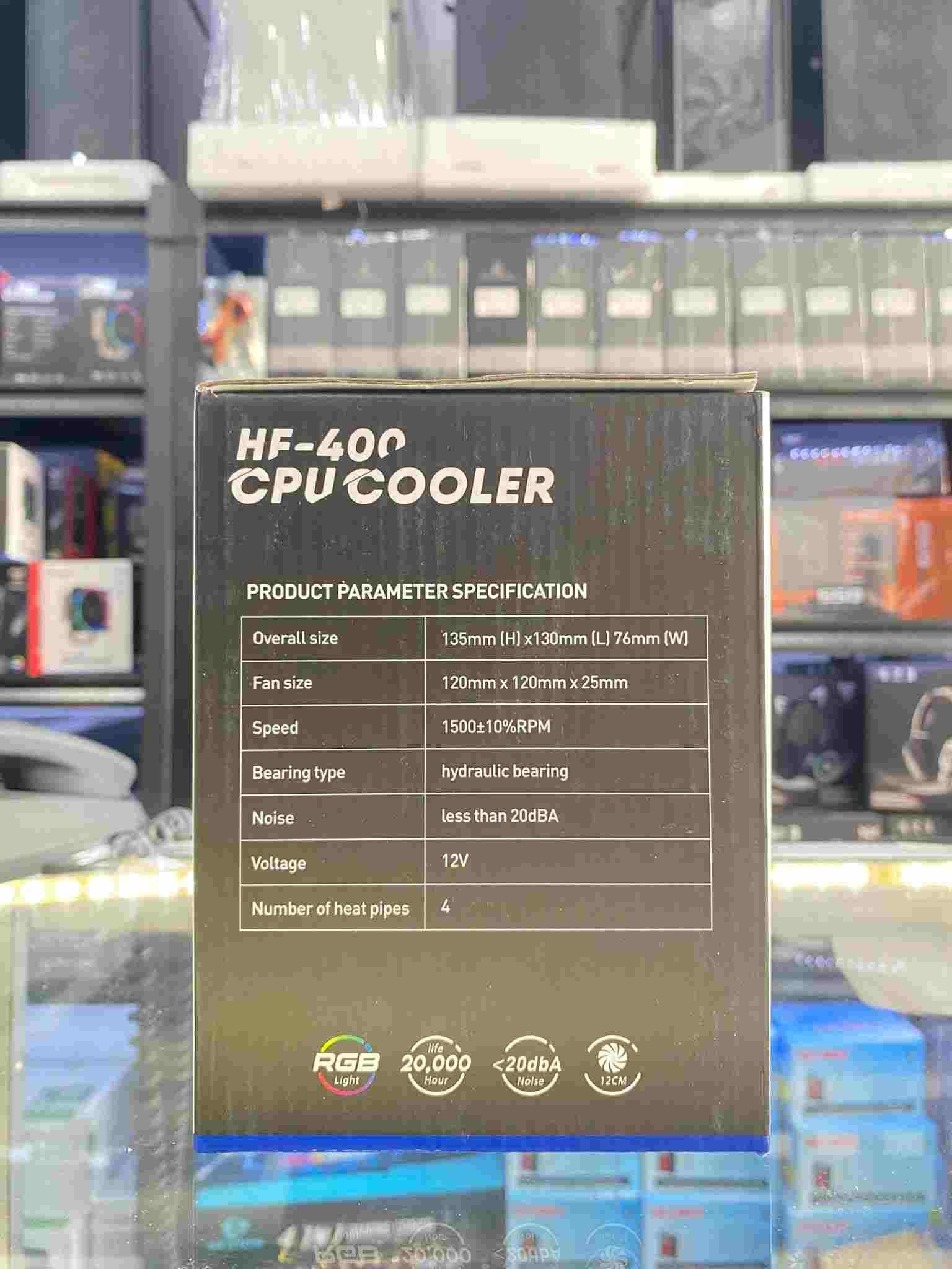 HXHF HF-400/ HF-800 CPU COOLER – PC RETIRO